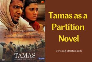 Tamas as a Partition Novel - All About English Literature